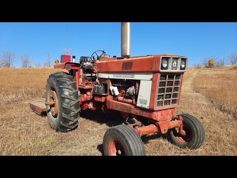 766 IH walk around and shifting