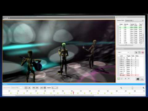 wysiwyg R28 highlight features - Camera Path and Cuelist for Looks