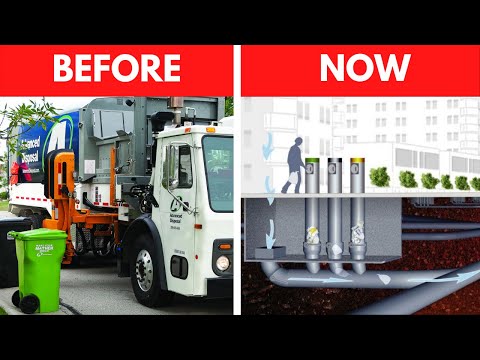 Extreme Engineering, Australia High Tech Underground Garbage collection, Swedish ENVAC Vacuum Bins