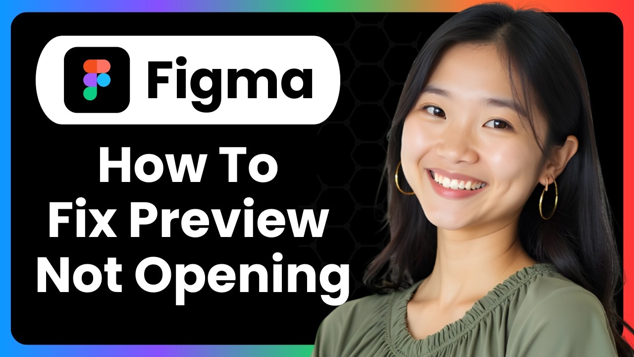 How To Fix Figma Preview Is Not Opening Not Working On Laptop/Pc