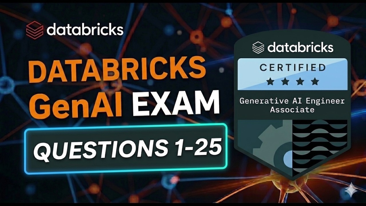 Databricks Generative AI Engineer Associate Practice Test Questions - Part 1 #databricks #genai