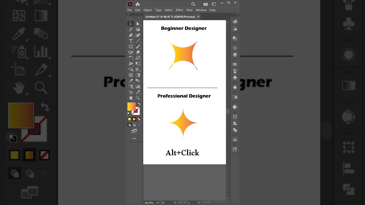 Illustrator tutorial for beginners #illustratortutorial #illustrator #tutorial