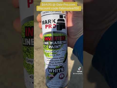 MARK PRO Inverted White Marking Paint