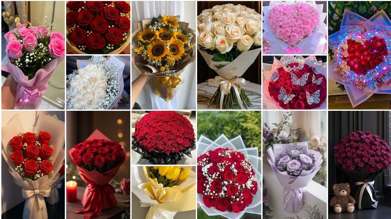 💖💐100+Flower bouquet dp photo|💞🌷Soft bouquet love pic's💝🎁|Cute flower's image's 💓🌸|