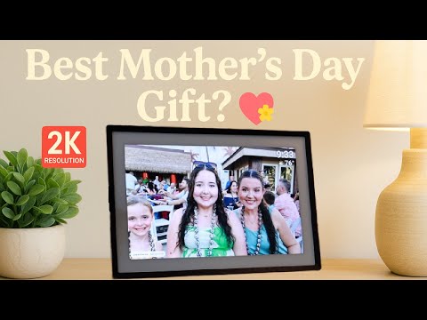 pexar The Best 2K Digital Picture Frame for Mother's Day!