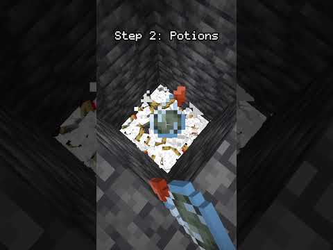 Even faster silverfish mining? #minecraftshorts #minecraft