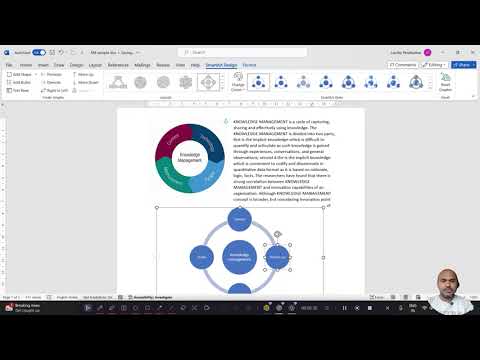 MS Word series: Inserting, editing and using Smart-Art