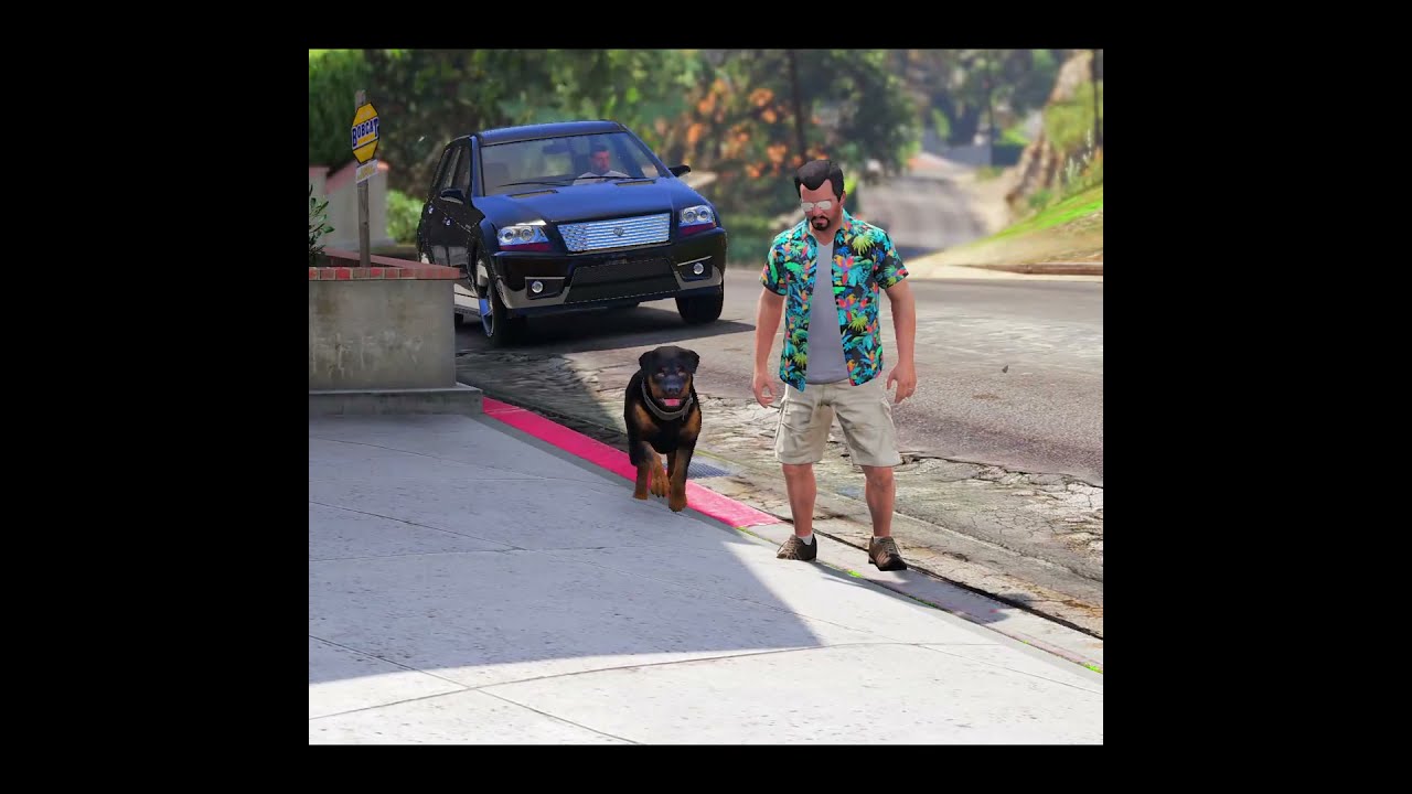 GTA V CHOP SAVING FRANKLIN 2 | #Shorts | Nuclear Vishu
