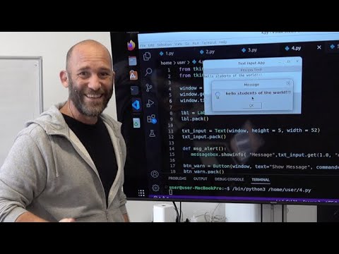 TKINTER INTRO - GUI APPS IN PYTHON - Hands on Class