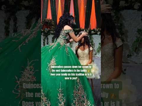 Quinceañera Tradition👑 #shorts #youtubeshorts #quinceañera #quince #15años #mexican #quinceañeras