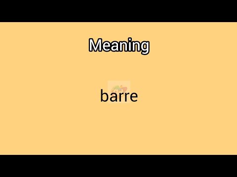 #barre meaning in English & Telugu || Googul Dictionary #dictionary #meanings #telugu #english