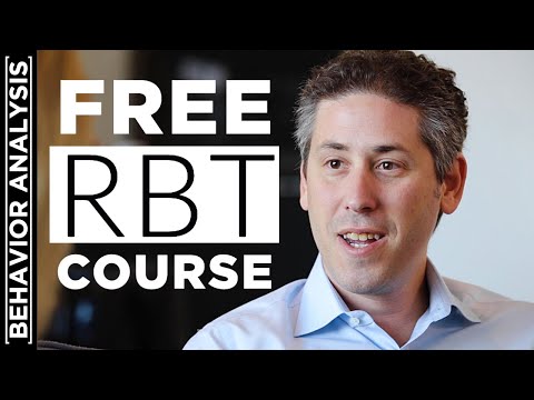 FREE 40-Hour Registered Behavior Technician (RBT®) Course