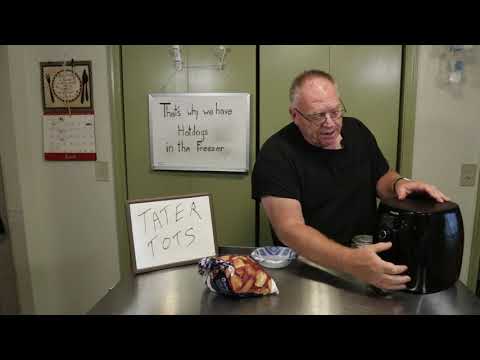 Ever wonder just how to do Tater Tots in the air fryer, well, here's how.