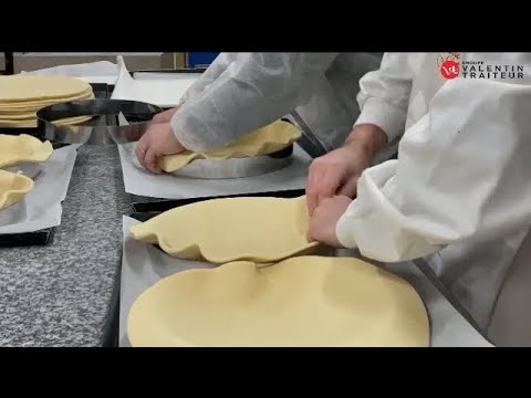 Ateliers Boulangerie Groupe Valentin Traiteur, 100% des pâtes sont fabriquées par nos soins.
