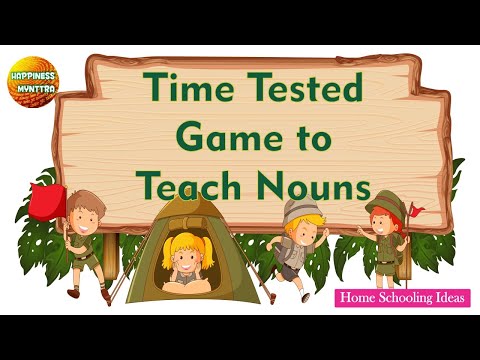 Time Tested Game to Teach Nouns | Game to teach naming words | Lockdown games | Grammar fun