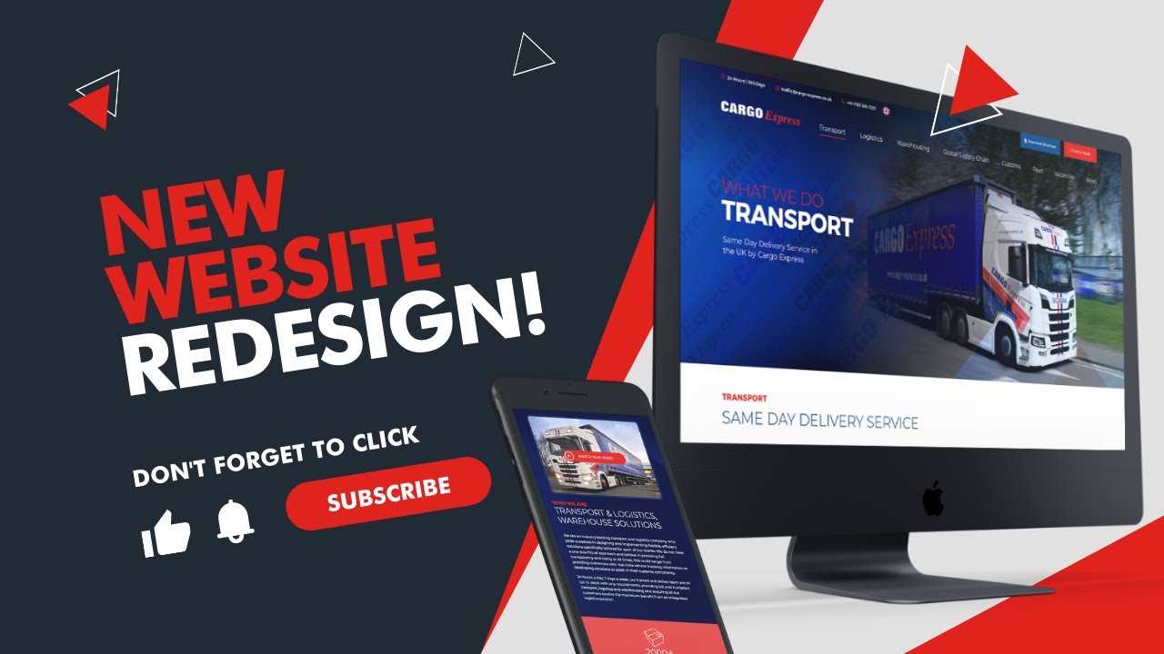 Delivering a website redesign for Cargo Express! | EDGE Creative