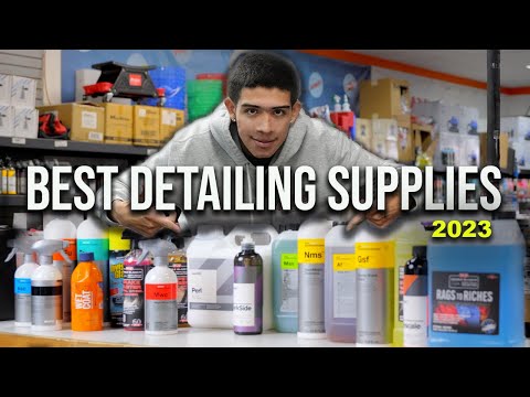 BEST DETAILING SUPPLIES OF 2023?? -TOPCLASSDETAIL
