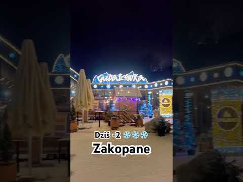W Zakopanem mamy śnieg!#zakopane #święta #śnieg