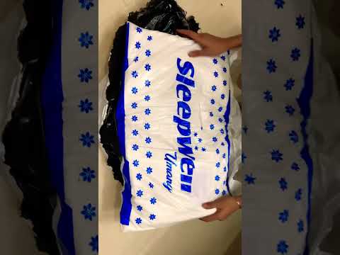 Sleepwell pillow…review Flipkart❣️ #flipkarthaul 👍🏻