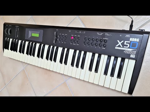 Korg X5D & X5DR Synthesizer Sounds