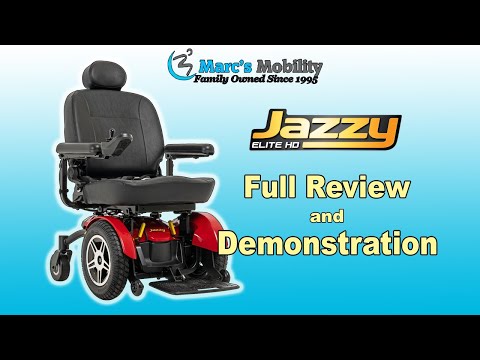 Jazzy Elite HD Full Review and Demonstration - Heavy Duty Power Wheelchair