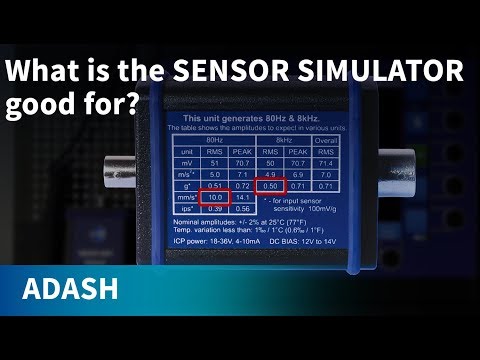 Sensor Simulator - Inspects your vibration measurement