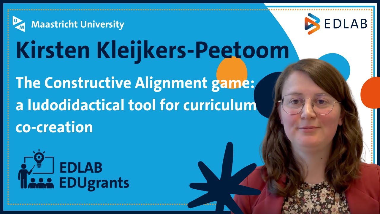 Kirsten Kleijkers-Peetoom - The Constructive Alignment game