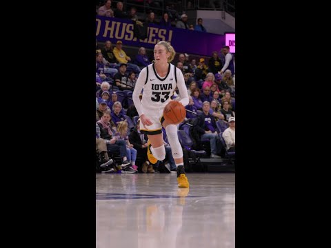Lucy Olsen Highlight vs. Washington | Iowa Women's Basketball