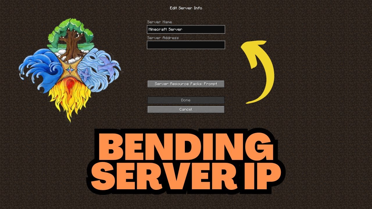 Minecraft Bending Server IP Address