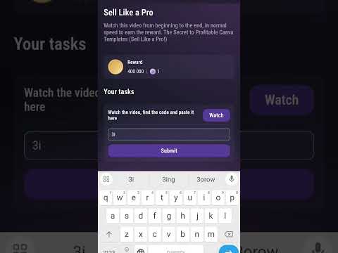 Sell Like a Pro! The Secret to Profitable Canva Templates / tapswap/ code 21.11.2024