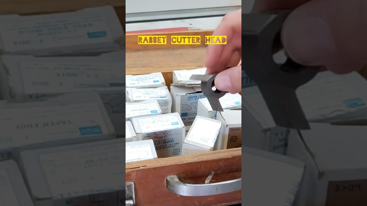 How To Make Grooves With A Shaper #shorts #woodworking