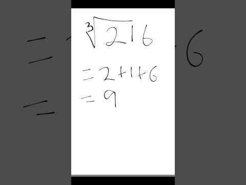 Cube root: The quickest way of finding cube root