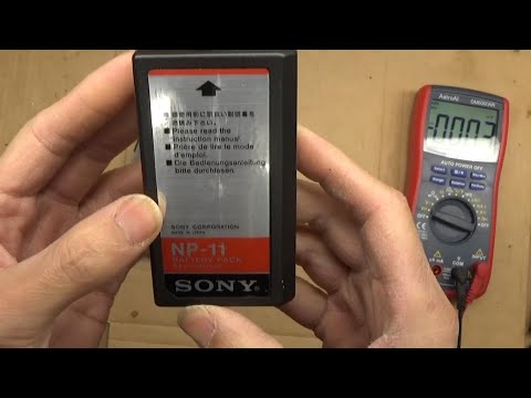 What is inside of Sony NP-11 battery