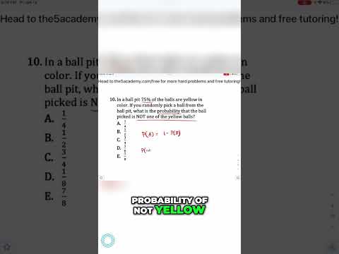 Probability Hacks: Solve ANY Problem!