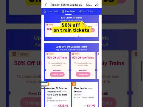 👉Search MEGA3 for 1£ railcard and 50% off train tickets!