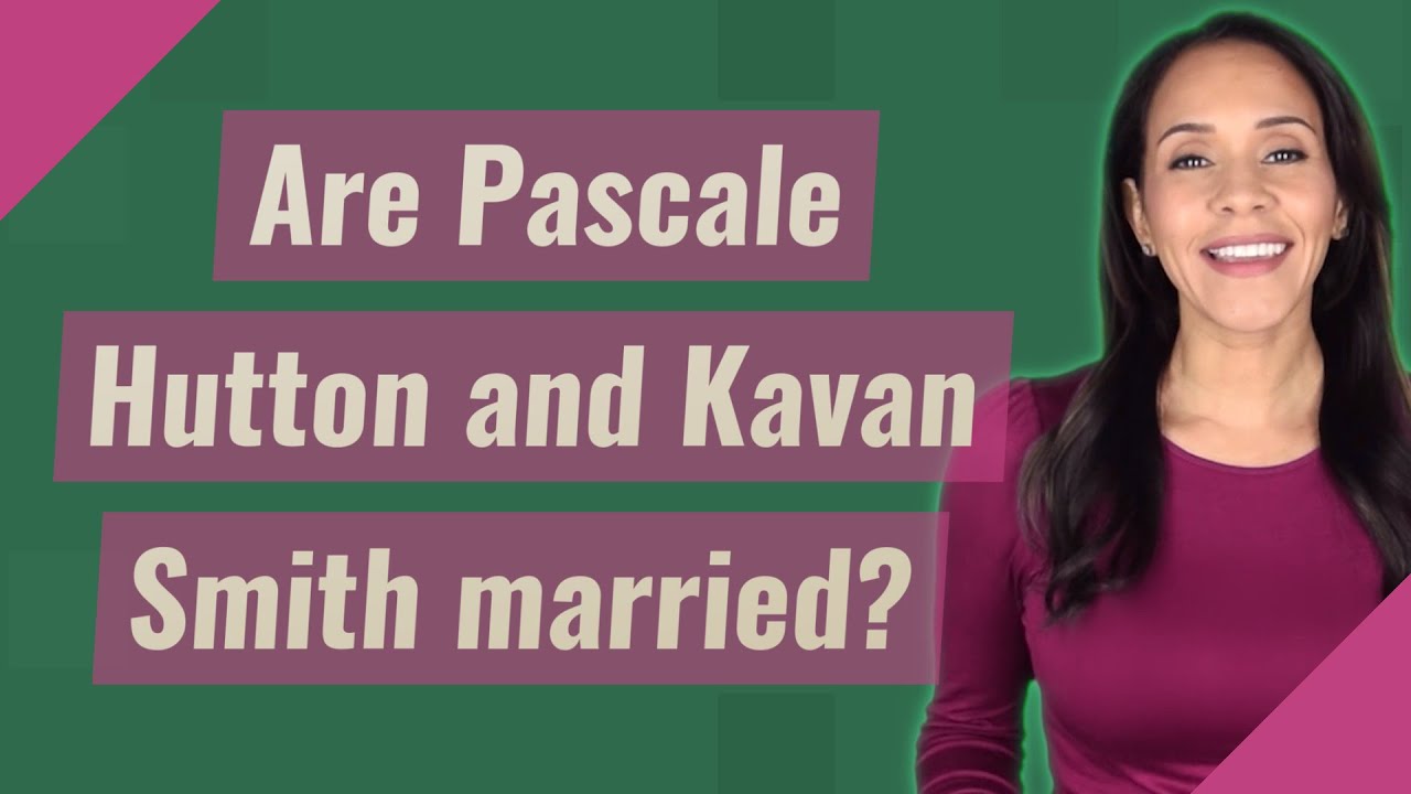 Are Pascale Hutton and Kavan Smith married?