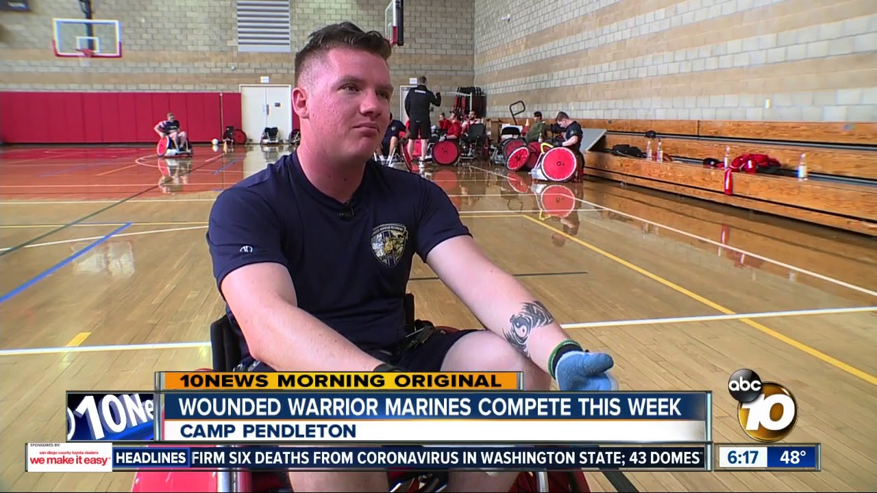 Wounded Warrior Marines compete at Camp Pendleton