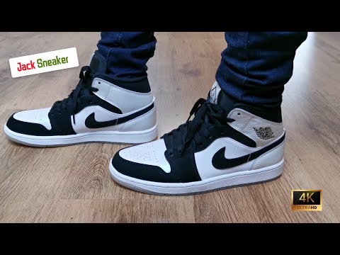 Jordan 1 Mid Diamond Shorts – On Feet Unboxing Excellent trainers at jackkickz.ru on B.Jon
