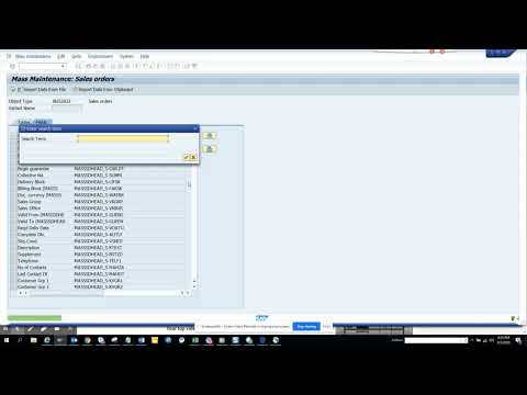 SAP SD: How to Mass Reject Sales Order in SAP? Tcode MASS
