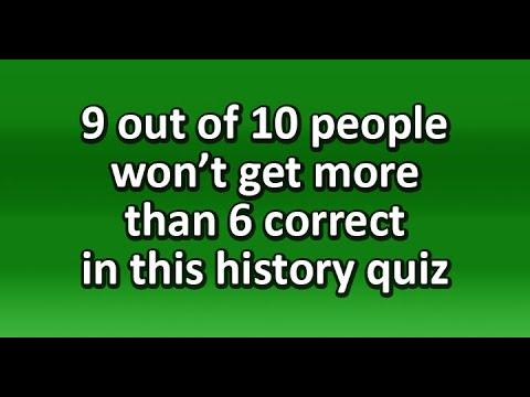 History Quiz
