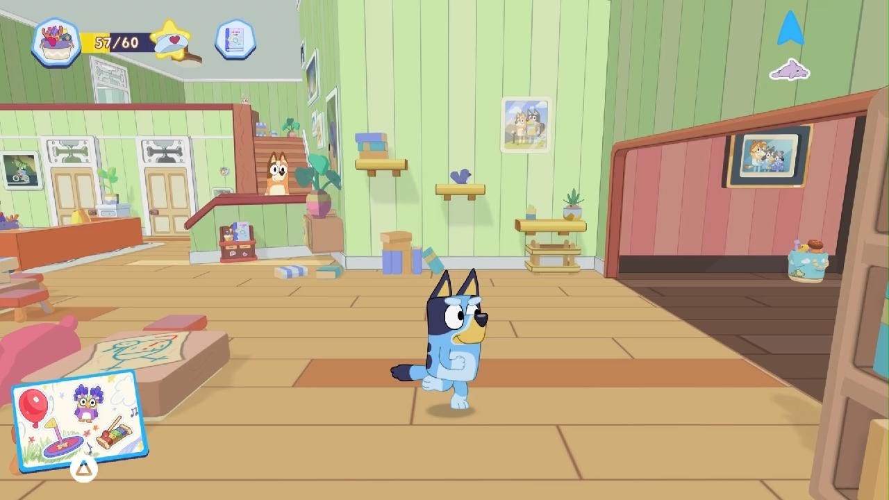 Bluey: The Videogame heeler house all collebtibles, part 1