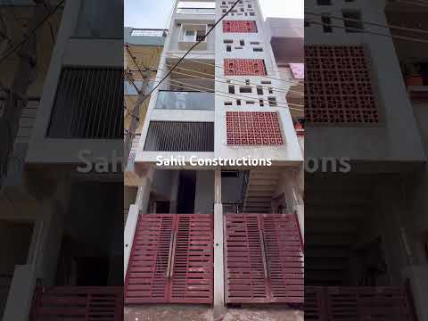 Front elevation! #trending#architecture#building#design#residential#shortsfeed#terracotta#glass