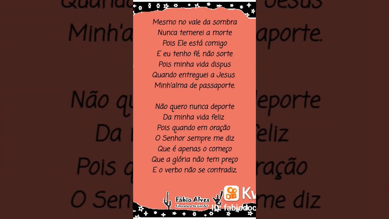 #Literaturadecordel #Cordel #Poesia #Poema #Poeta #Sertão #Nordeste #cultura #FábioAlves #Jesus #fé