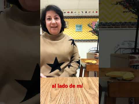 Where’s the banana? Prepositions of place in Spanish #learnspanish #spanishlessons