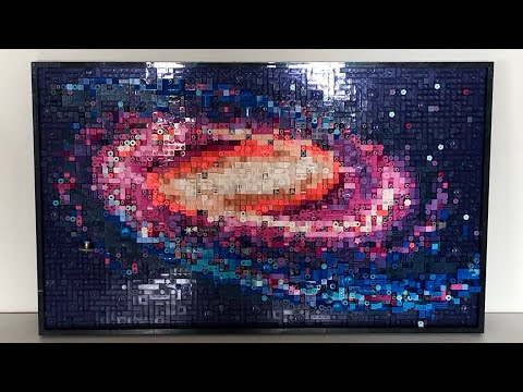 Lego Art 31212 The Milky Way Galaxy Speed-Build