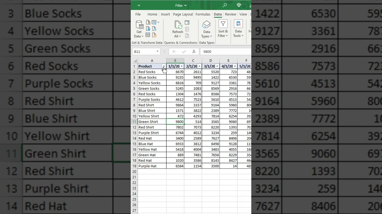 How to Filter in Excel - Filtering Data Basics