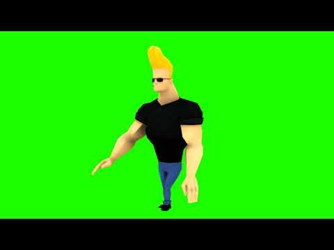 animations mega pack of Johnny Bravo chroma