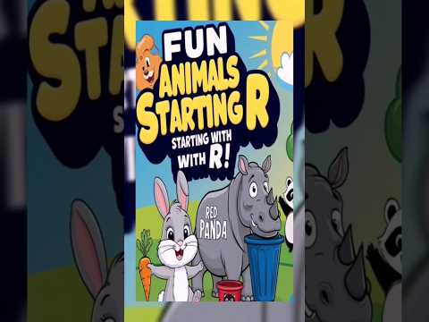 what animals strat with r? |animal name #babylearning #animalname #kids #shorts