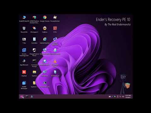 Ender's Recovery PE 10 - A custom WinPE Build I Made for Recovery Purposes
