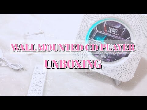 UNBOXING Wall Mounted CD Player (Shopee Finds)